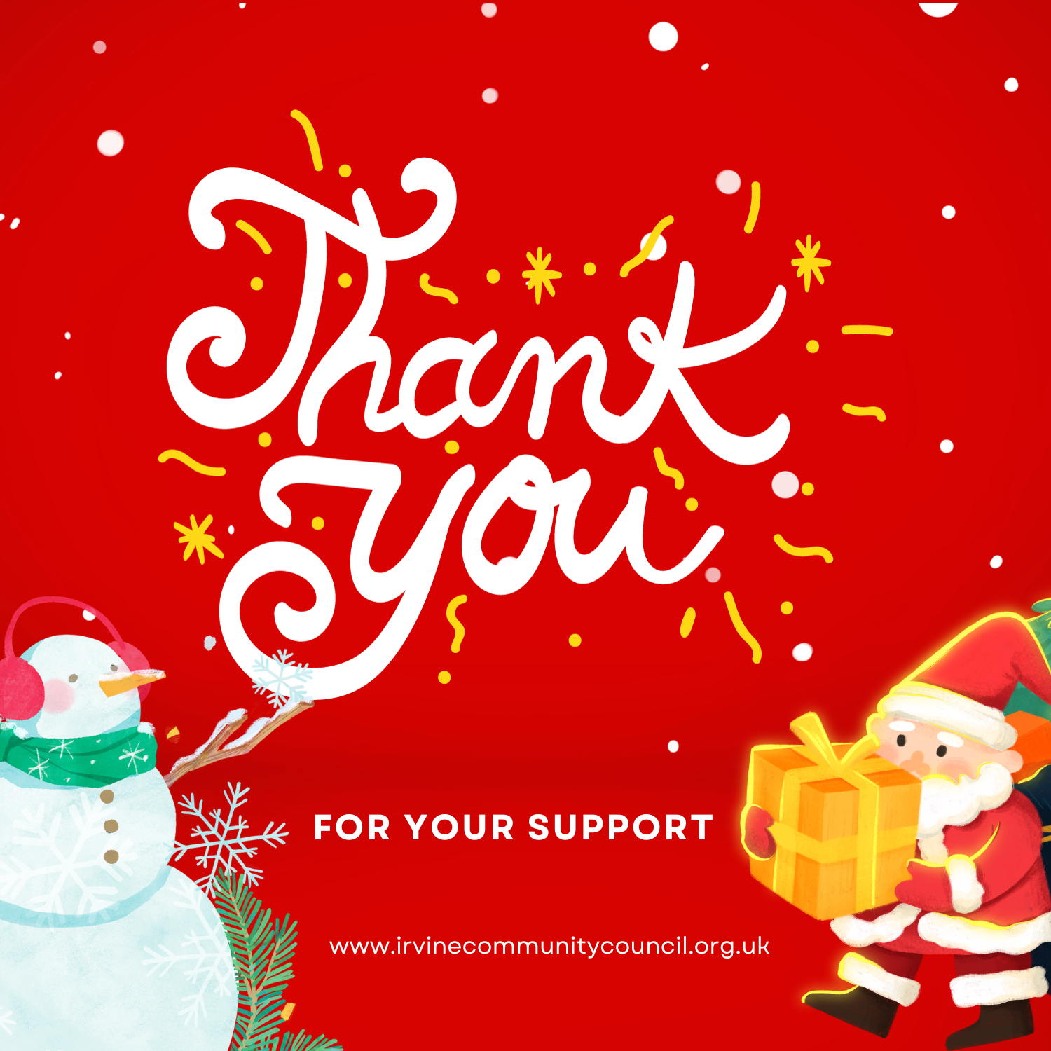 Yuletide 2023 Thank-You – Irvine Community Council