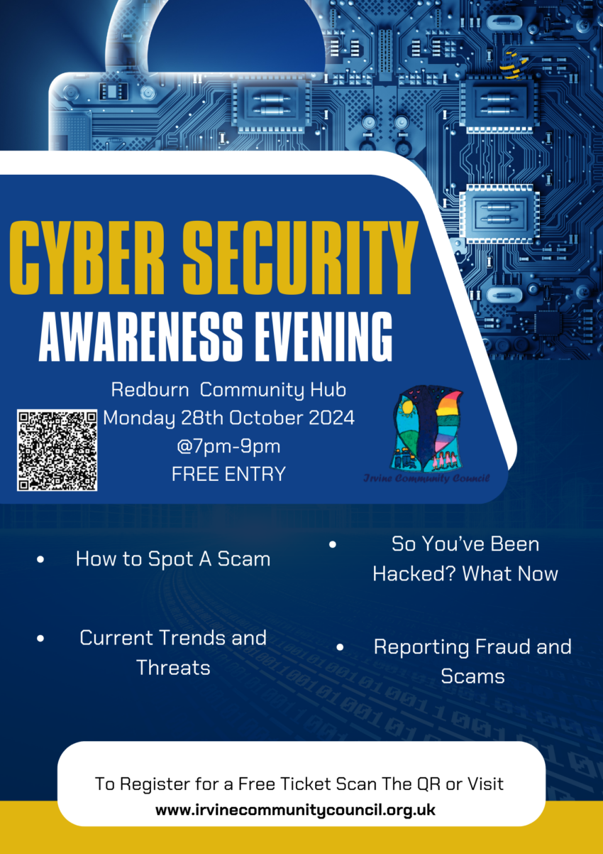 Cyber Security Awareness Evening – Irvine Community Council